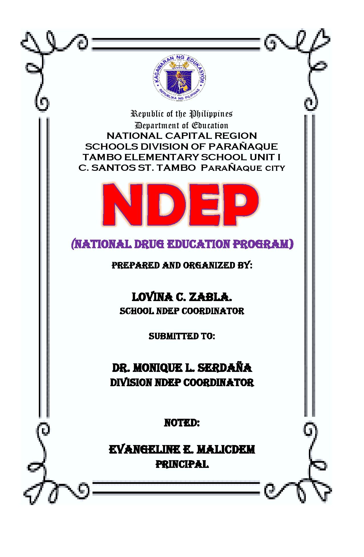 NDEP | Tambo Elementary School Unit 1